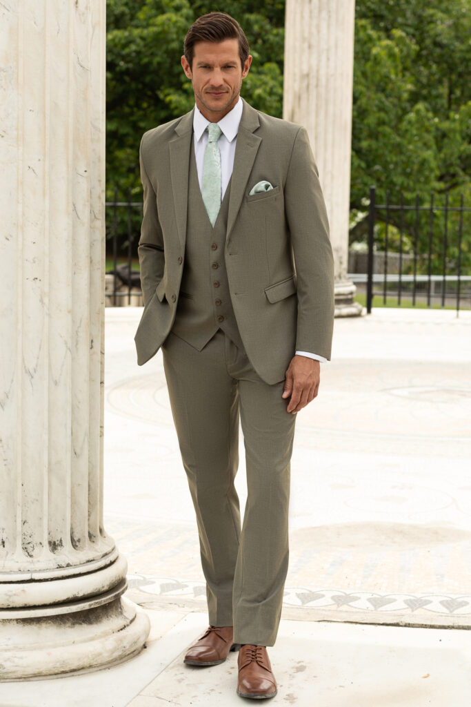 Metro Sage Suit - the Winona Wedding Planners